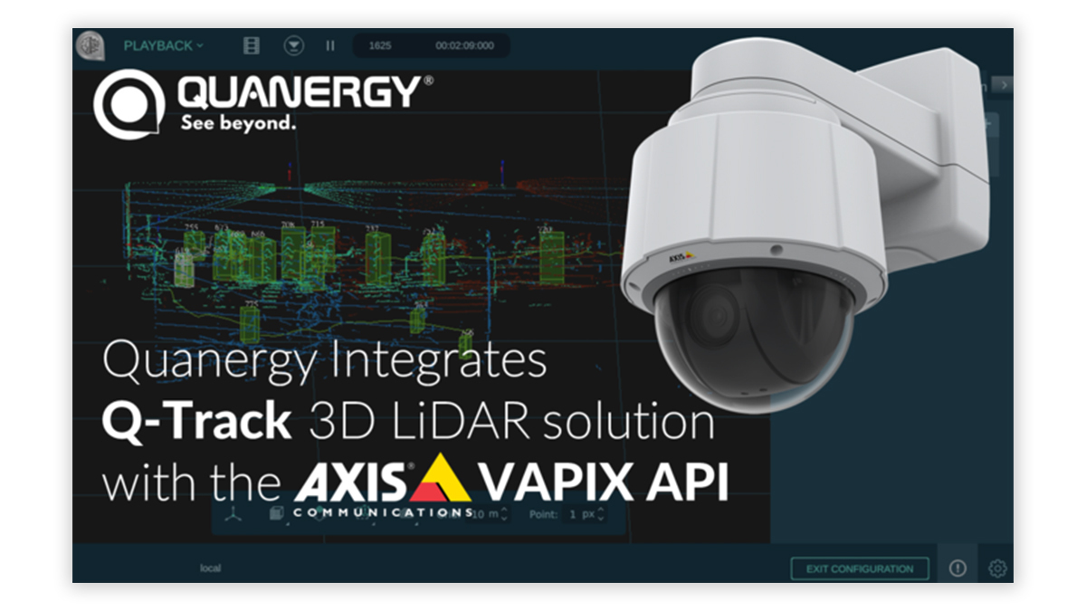 Quanergy Integrates Axis VAPIX