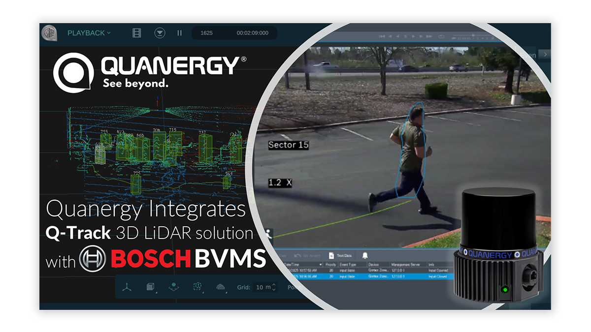 Quanergy Integrates with Bosch BVMS